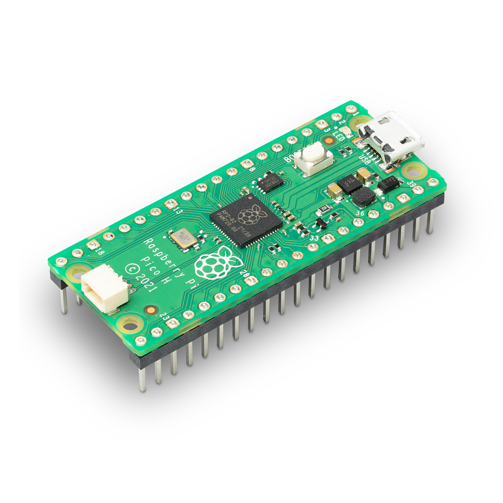 Raspberry PI PICO H (with Soldered Headers) - Elecfy